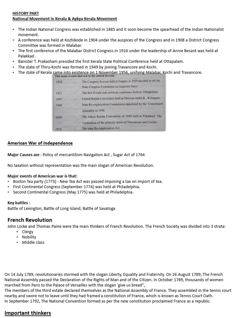 SS Notes Cat3 | PDF | Cold War | China