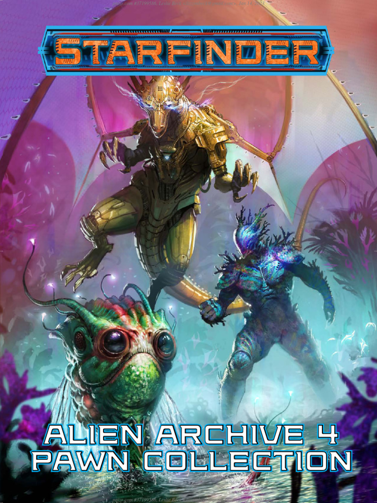 Starfinder - Alien Archive 4 - Pawn Collection | PDF | Copyright | License
