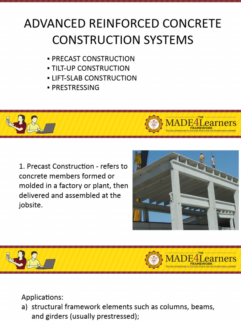 Lesson 3. Advanced Reinforced Concrete Construction Systems 10.29.21 ...