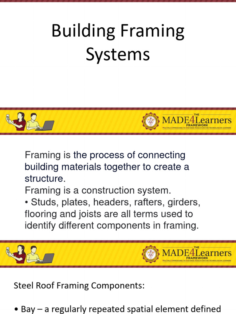 Lesson 8. Building Framing Systems | PDF | Framing (Construction) | Truss