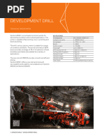 DD422iE Development Drill: Technical Specification | PDF