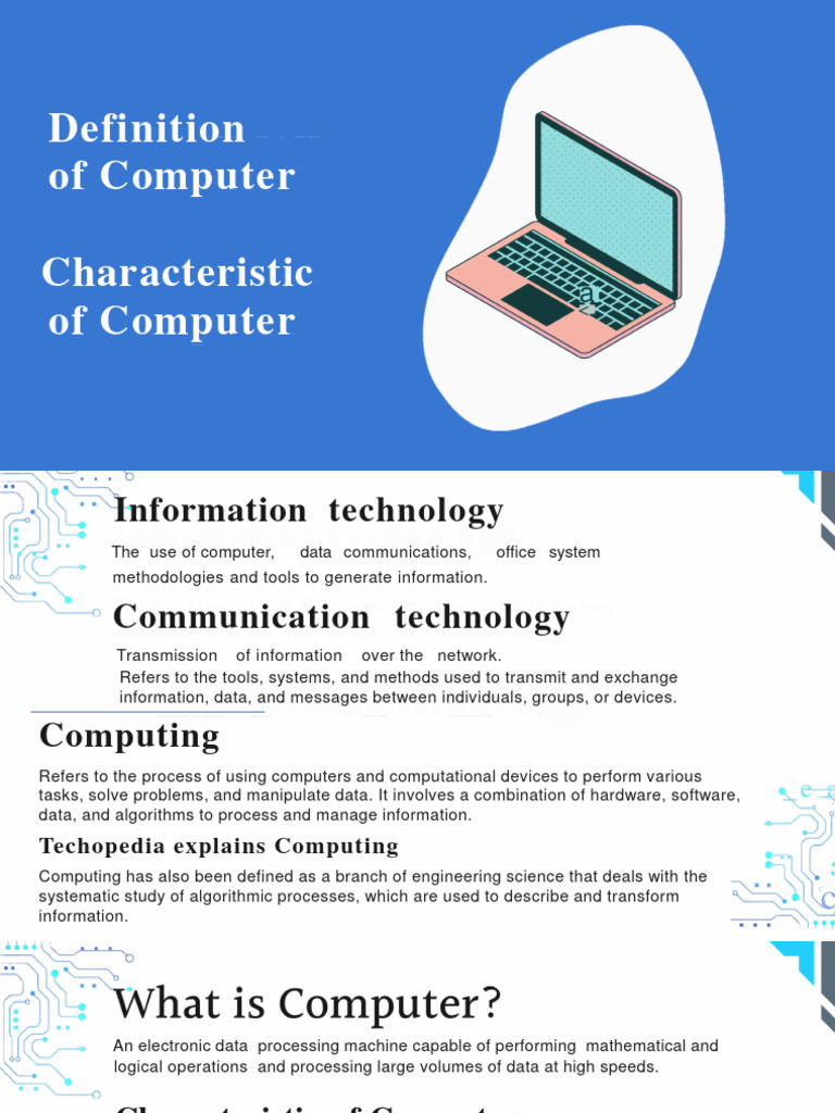 Intro To Computer | PDF | Microcomputers | Operating System
