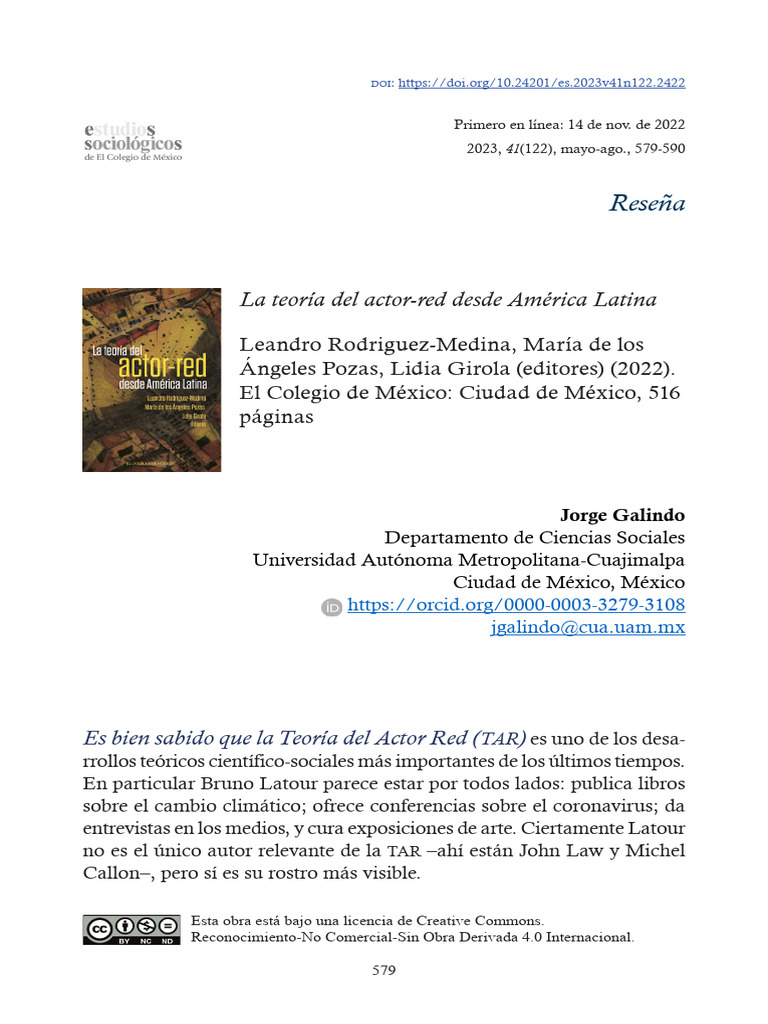 TAR Desde LATAM (Reseña) | PDF | Sociología | Teoría