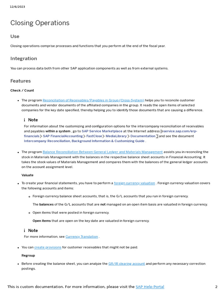 Closing Operations | PDF | Computer Program | Programming
