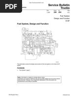 Mack MP7/MP8 Fuel System Overview | PDF | Fuel Injection | Pump