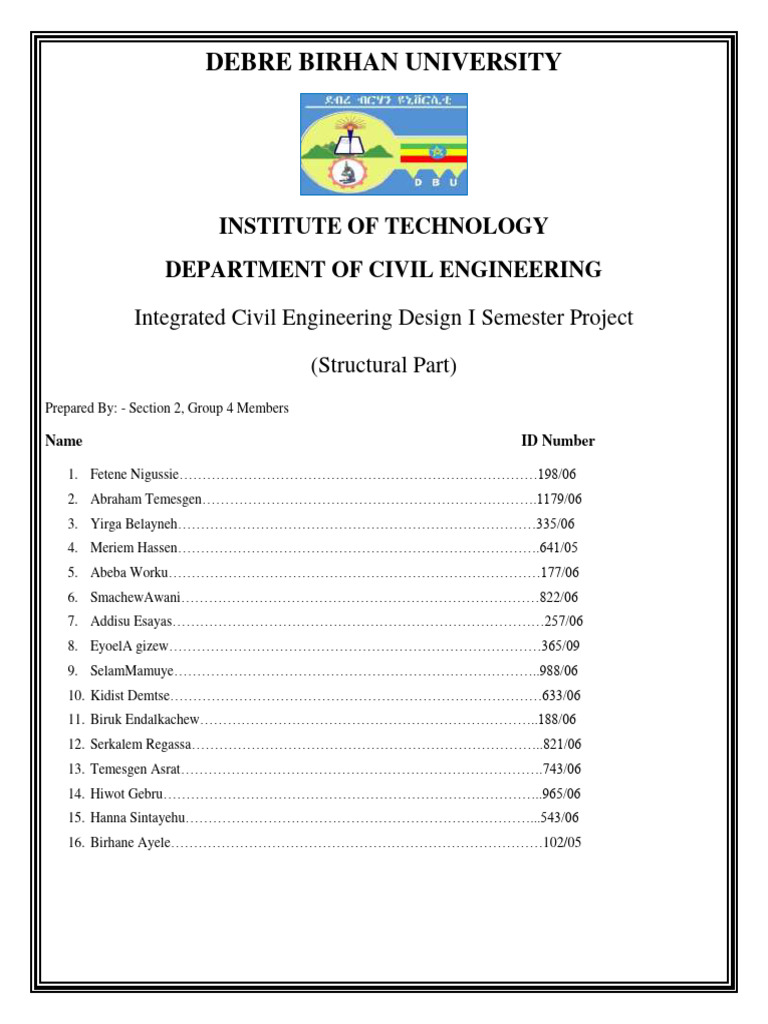 Integrated Design1 Building | PDF | Structural Engineering | Physical Sciences