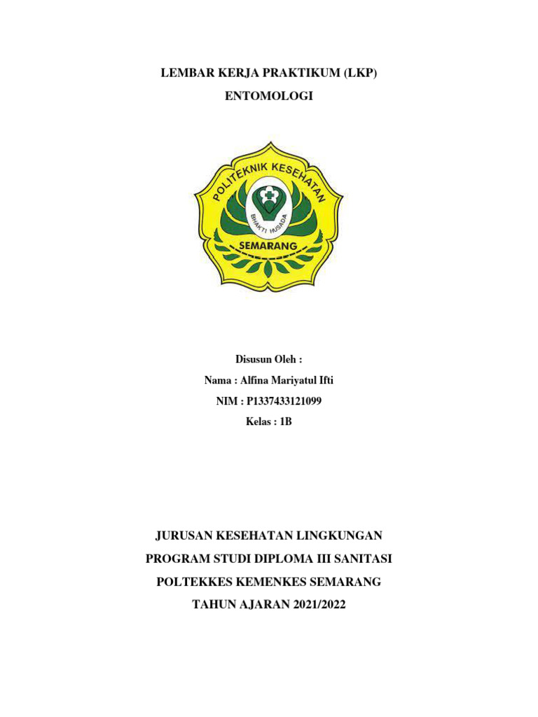 1b 099 Alfina Mariyatul Ifti Lkp Siklus Hidup Kecoa Pdf