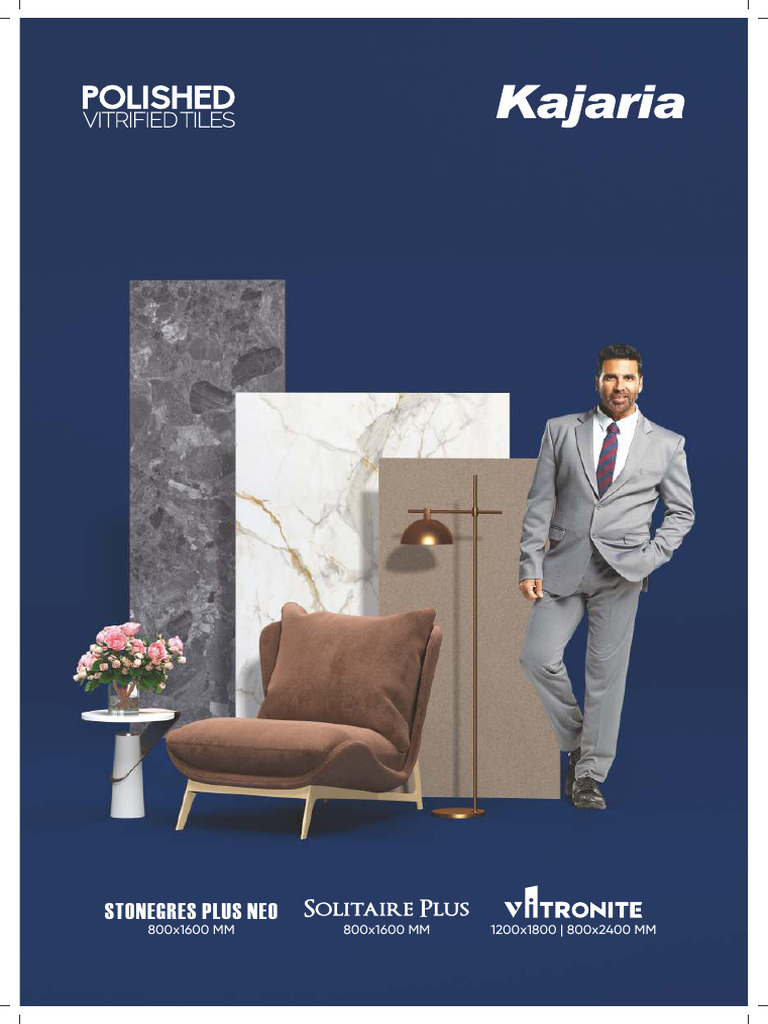 Kajaria Full Body Vitrified Tiles | PDF | Natural Materials | Minerals