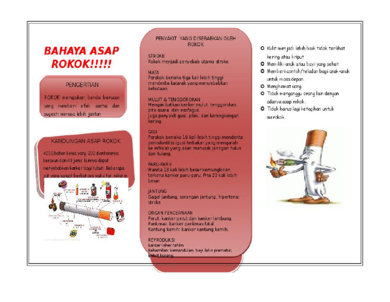 Leaflet Rokok 1 | PDF