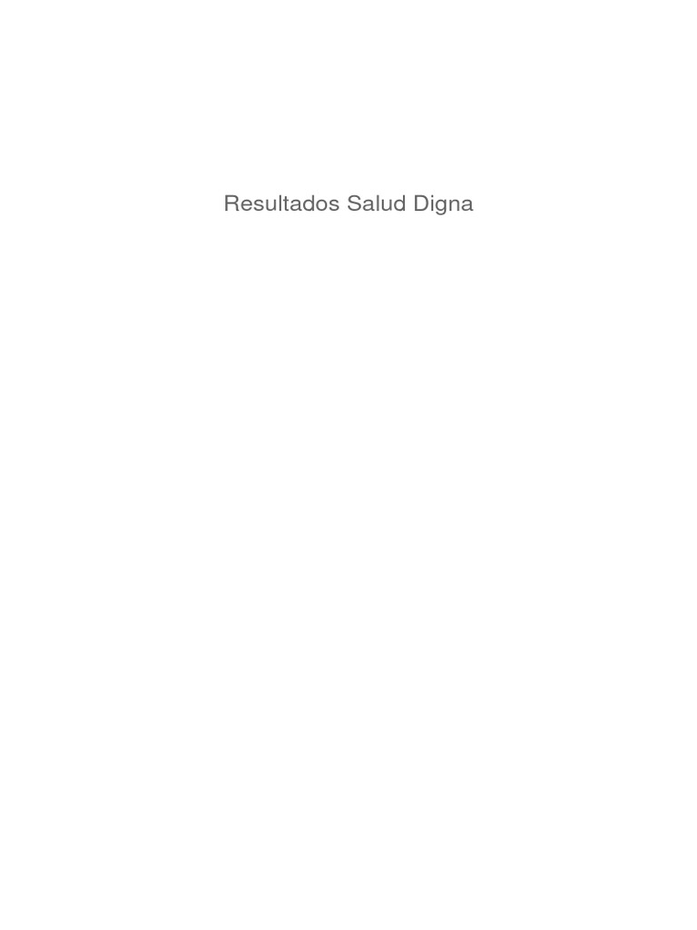 Resultados-Salud-Digna GOMEZ MORALES ALEJANDRO | PDF
