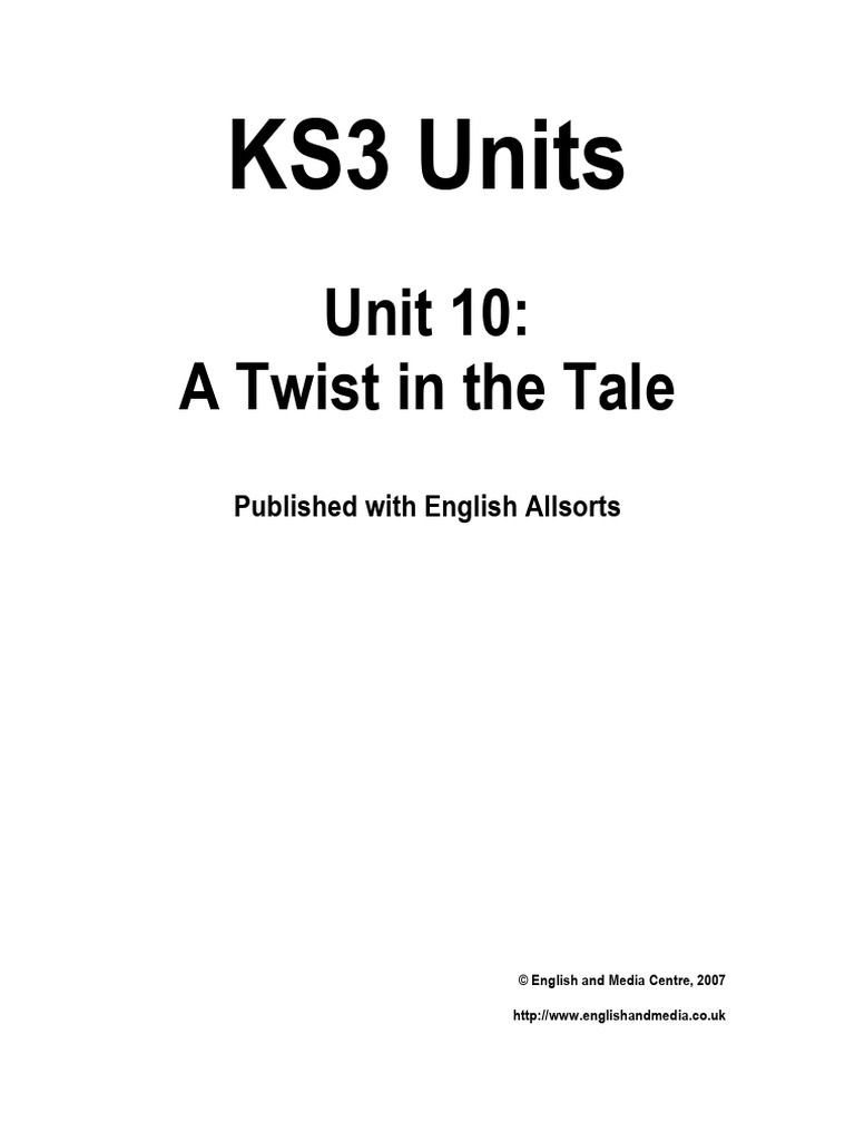 Exploring Twists in Short Stories | PDF | Reading Comprehension