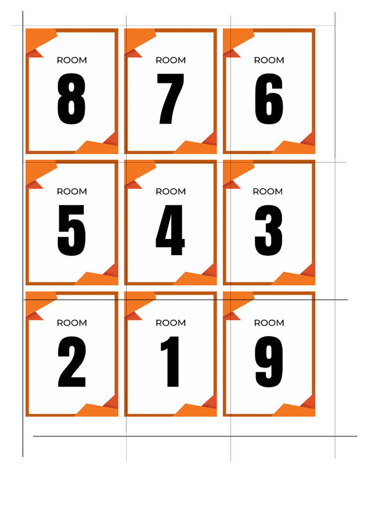 Number Room | PDF