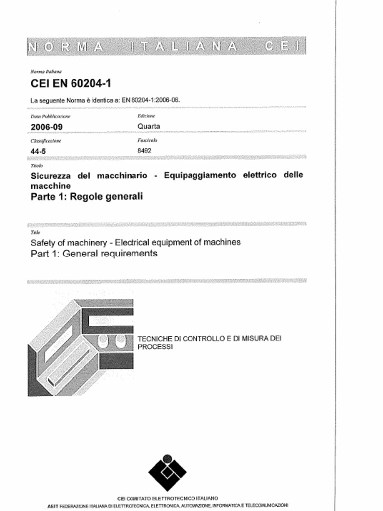 359226530-Cei-En-60204-1 1-96 | PDF