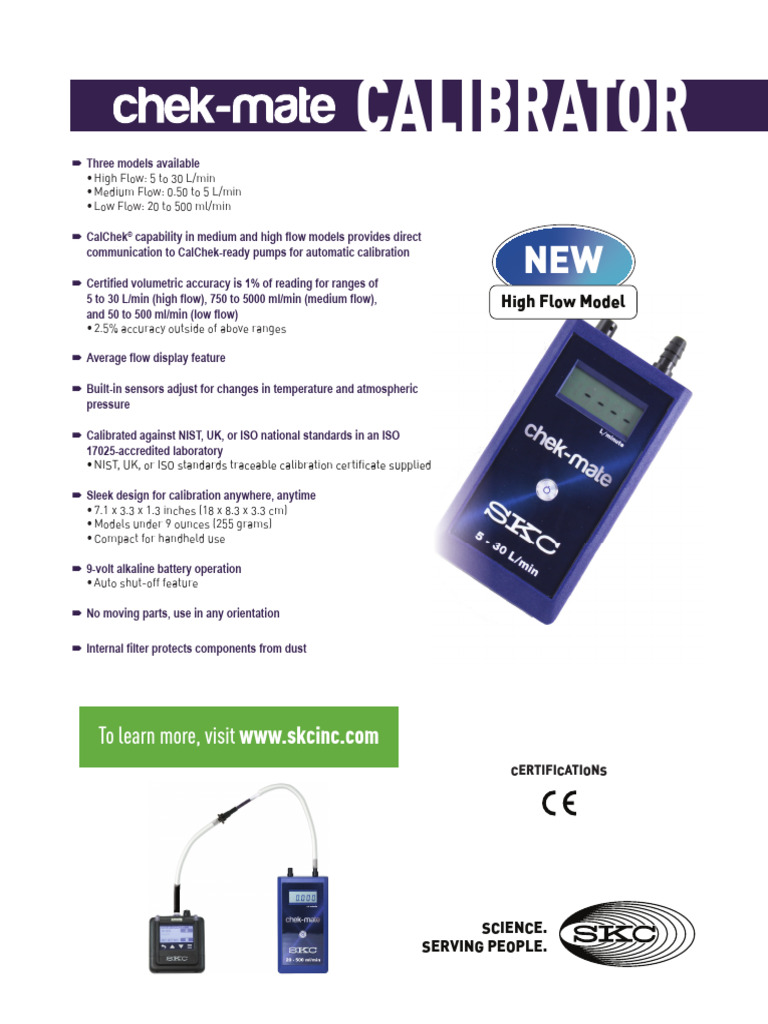 Chek-Mate Calibrator 375 Series OI | Download Free PDF | Calibration | Flow Measurement
