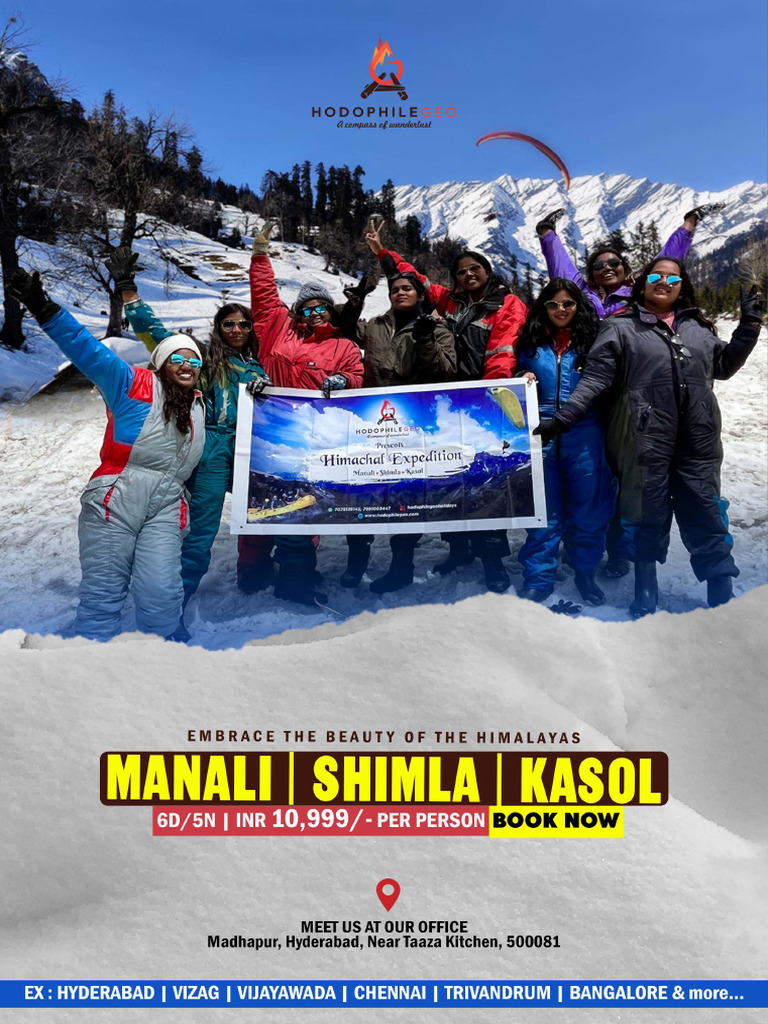 Manali Itinerary Final | PDF