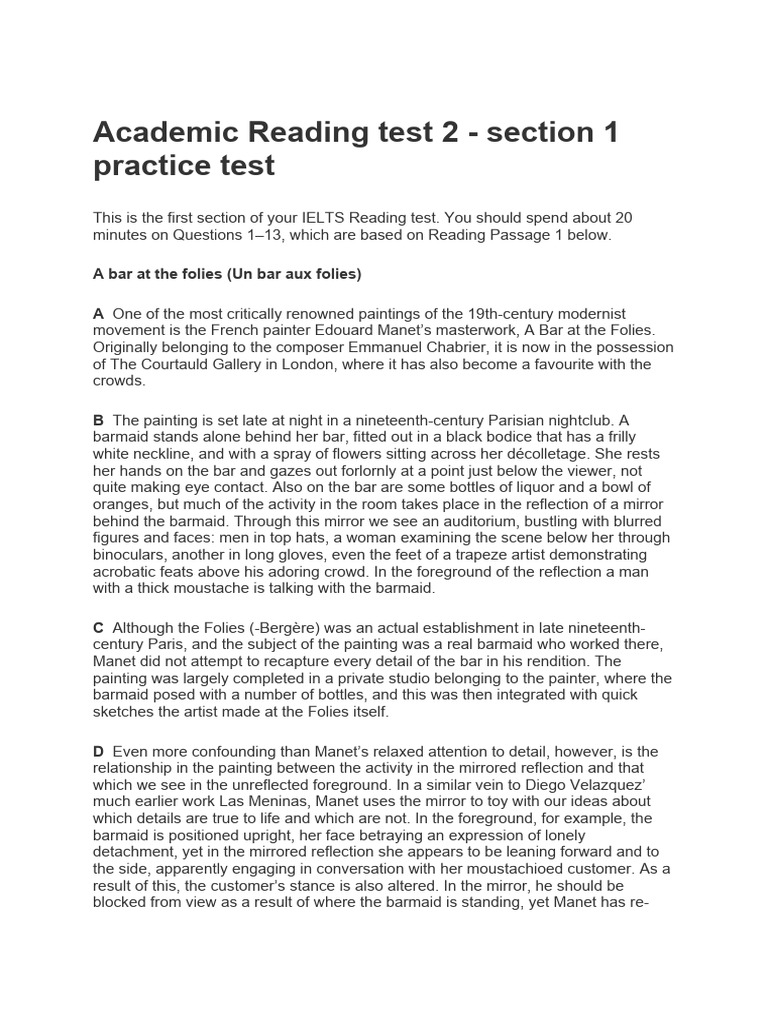 Academic Reading Test 2 | PDF | Rock Climbing | Mountaineering