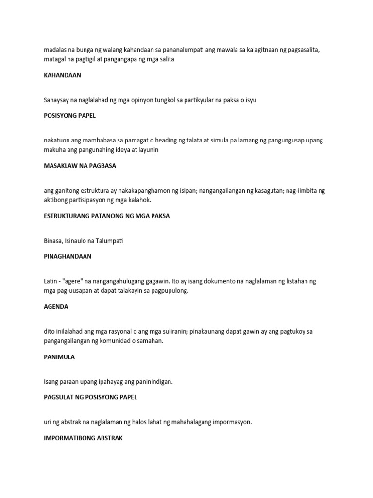 Piling Larangan | PDF