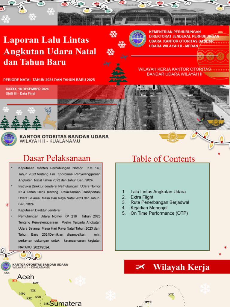 Template Posko Baru (Nataru) | PDF