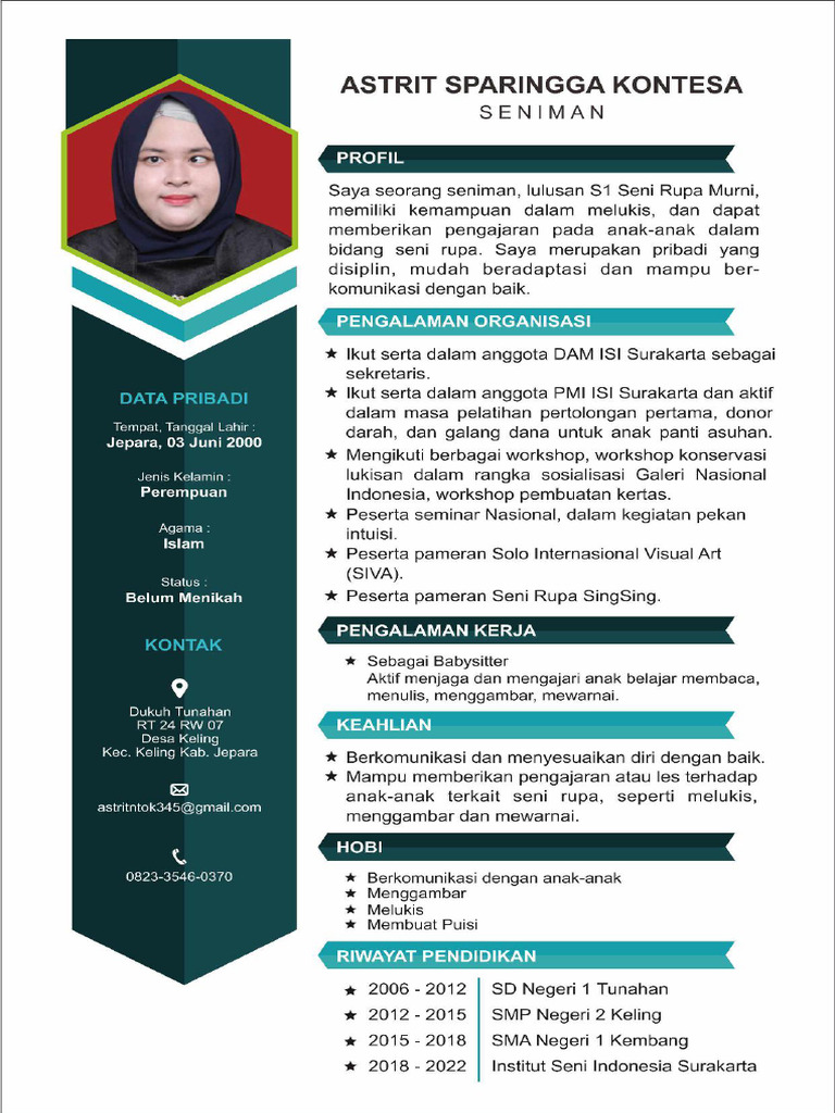 CV Astrit | PDF