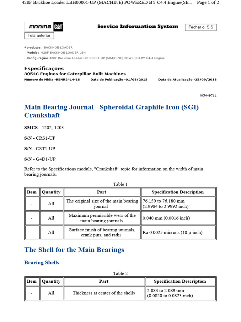 Medidas Do Motor 02 | PDF | Machines | Vehicle Technology