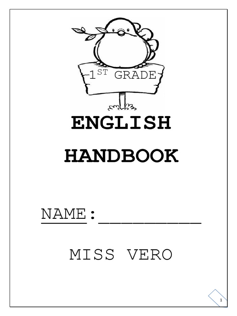 1st Grade Booklet | PDF | Color | Visual Perception