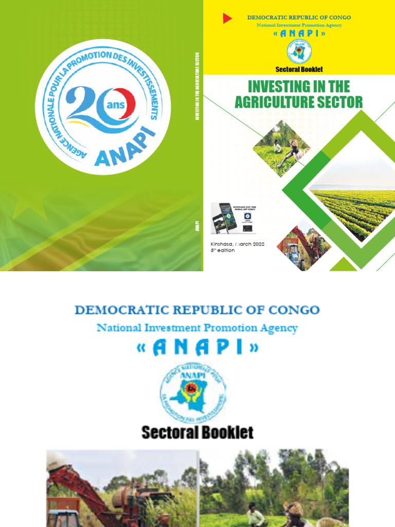DRC Agriculture Investment Guide | PDF | Democratic Republic Of The ...