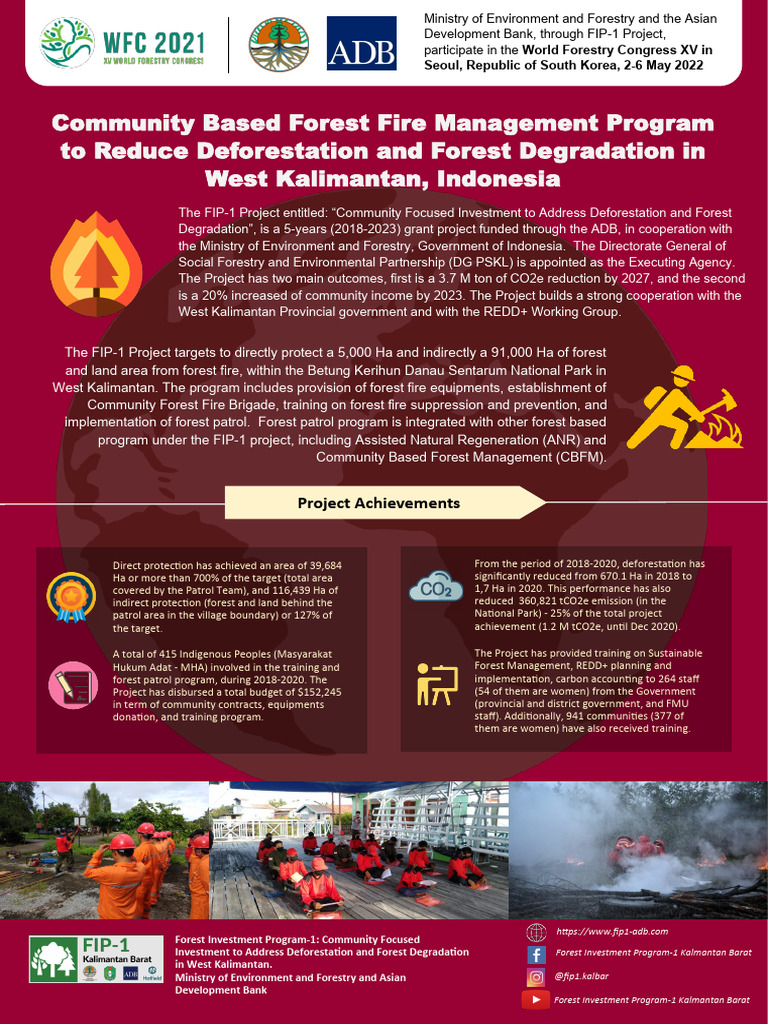 Brochure 1 - Community Based Forest Fire Program - FIP-1 - WFC | PDF ...