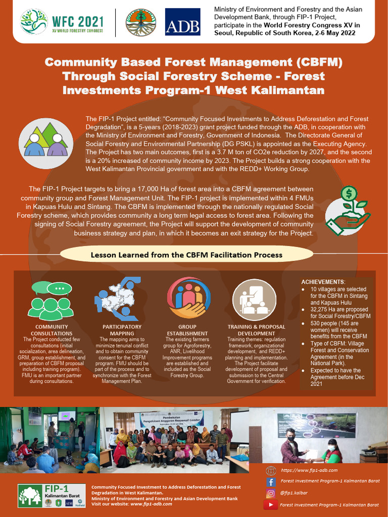 Community Forestry in West Kalimantan | PDF | Reducing Emissions From ...