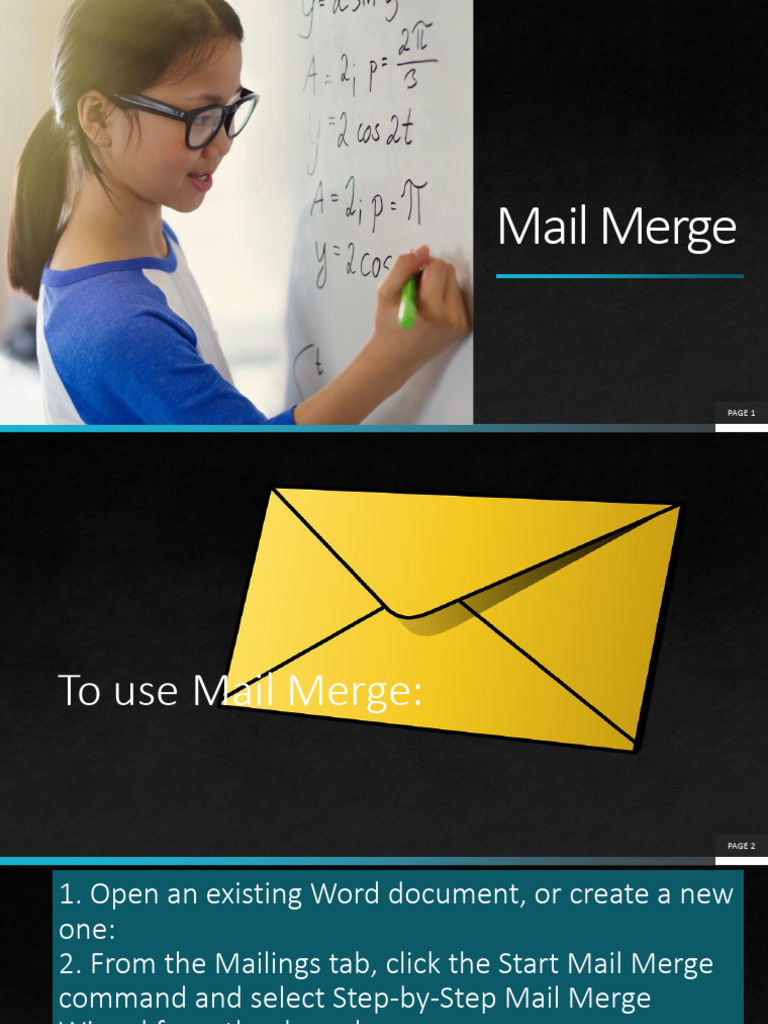 Mail Merge | PDF