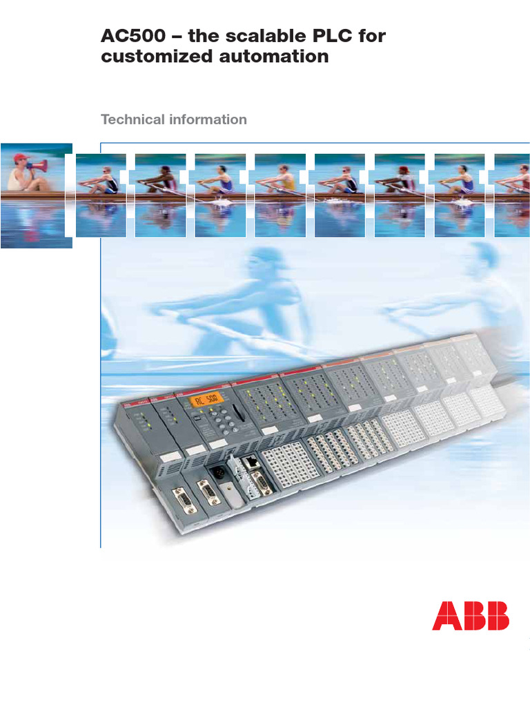AC500 PLC Brochure | PDF | Programmable Logic Controller | Internet Protocol Suite