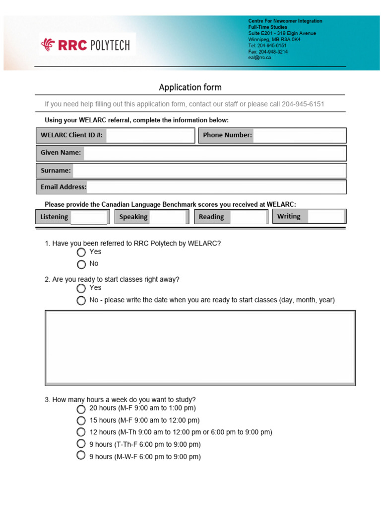 Digital Application Form Nov. 2023 | PDF | Computer Mediated ...