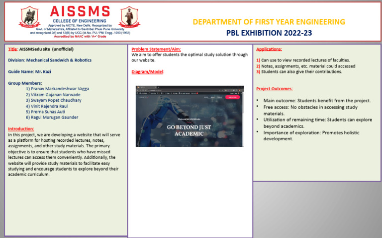 PBL Poster PPT | PDF