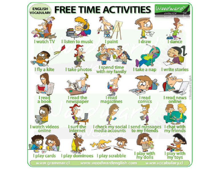 Free Time Activities | PDF