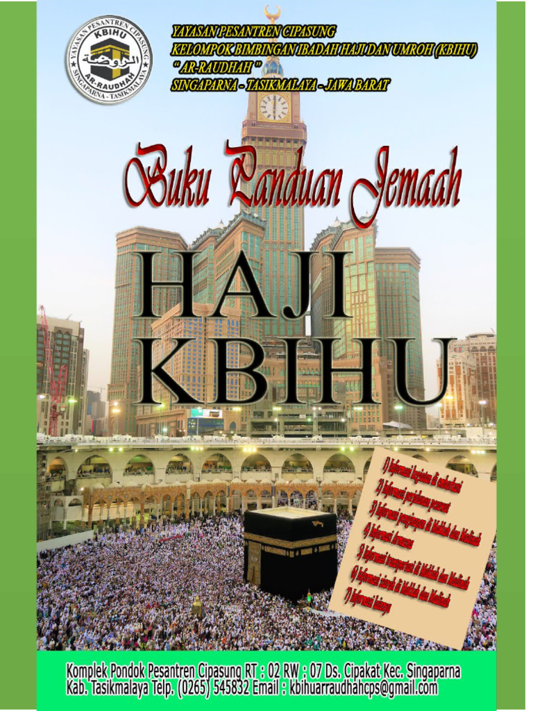 Panduan Jamaah Haji KBIHU 2020 | PDF | Bisnis | Perjalanan