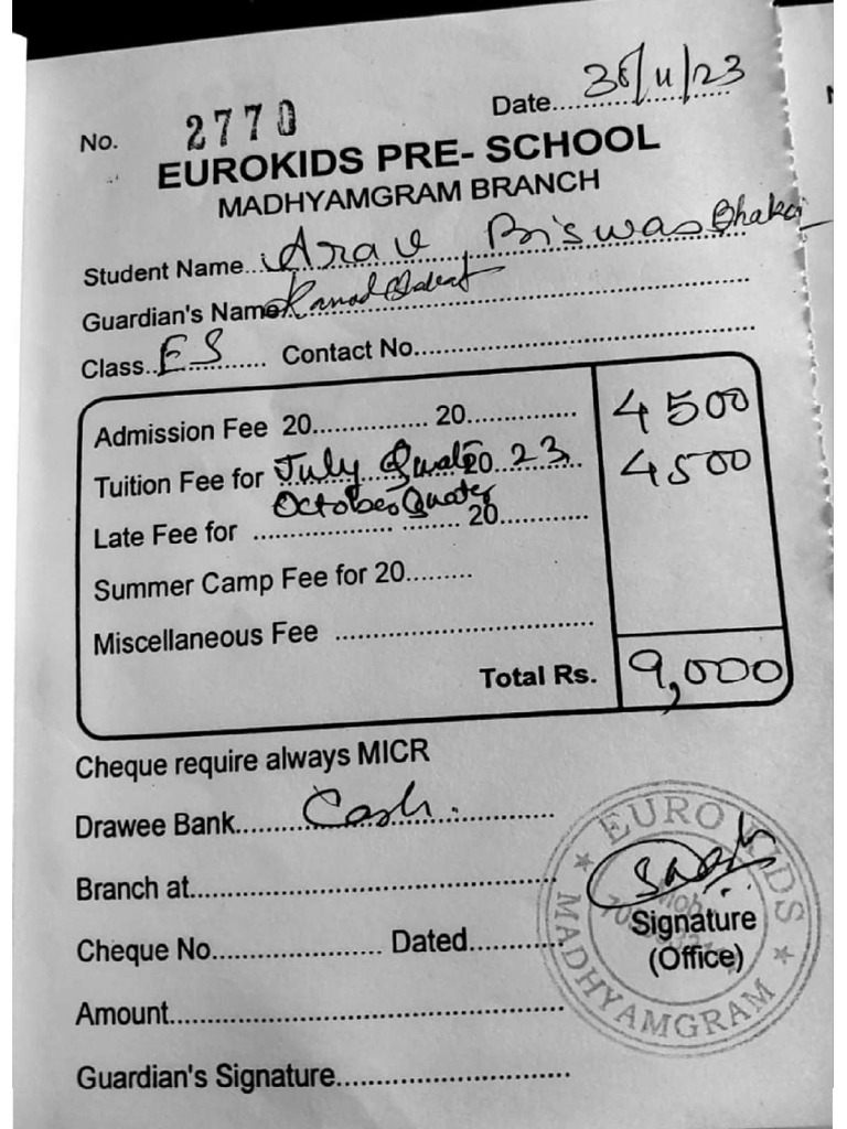 Arav Fee 02 Compressed | PDF