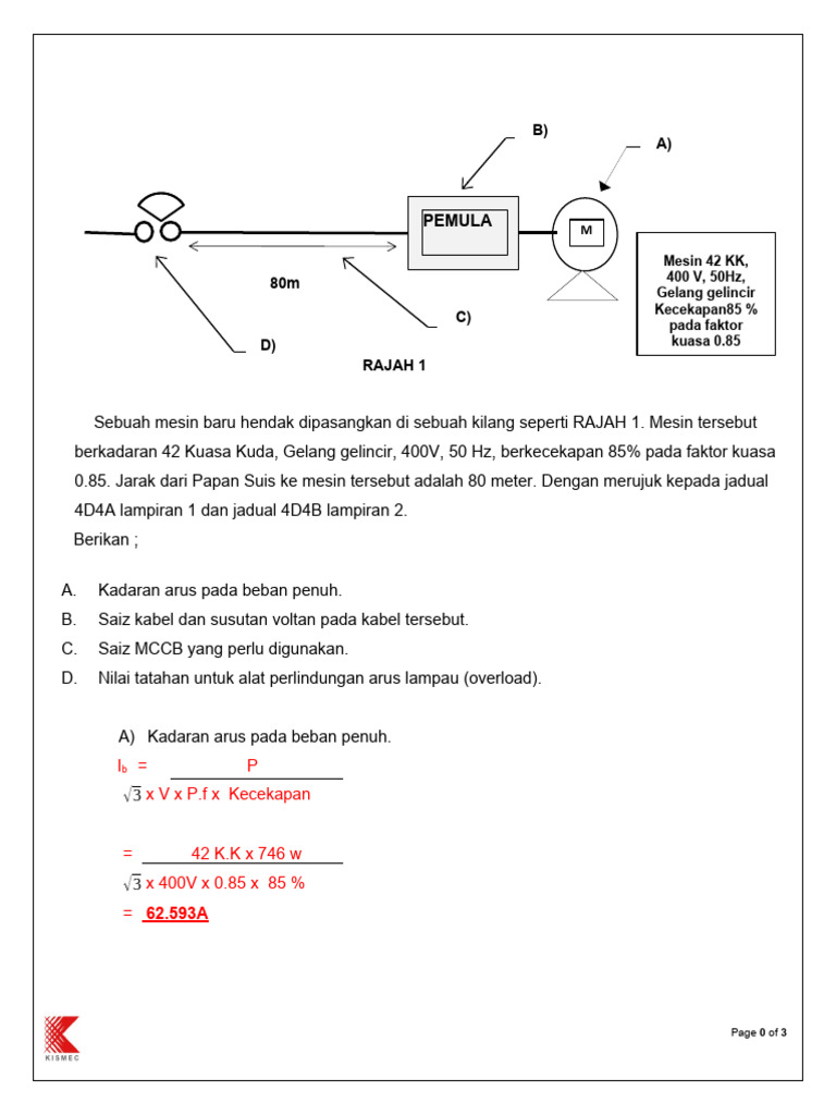 Contoh Pengiraan 1 | PDF