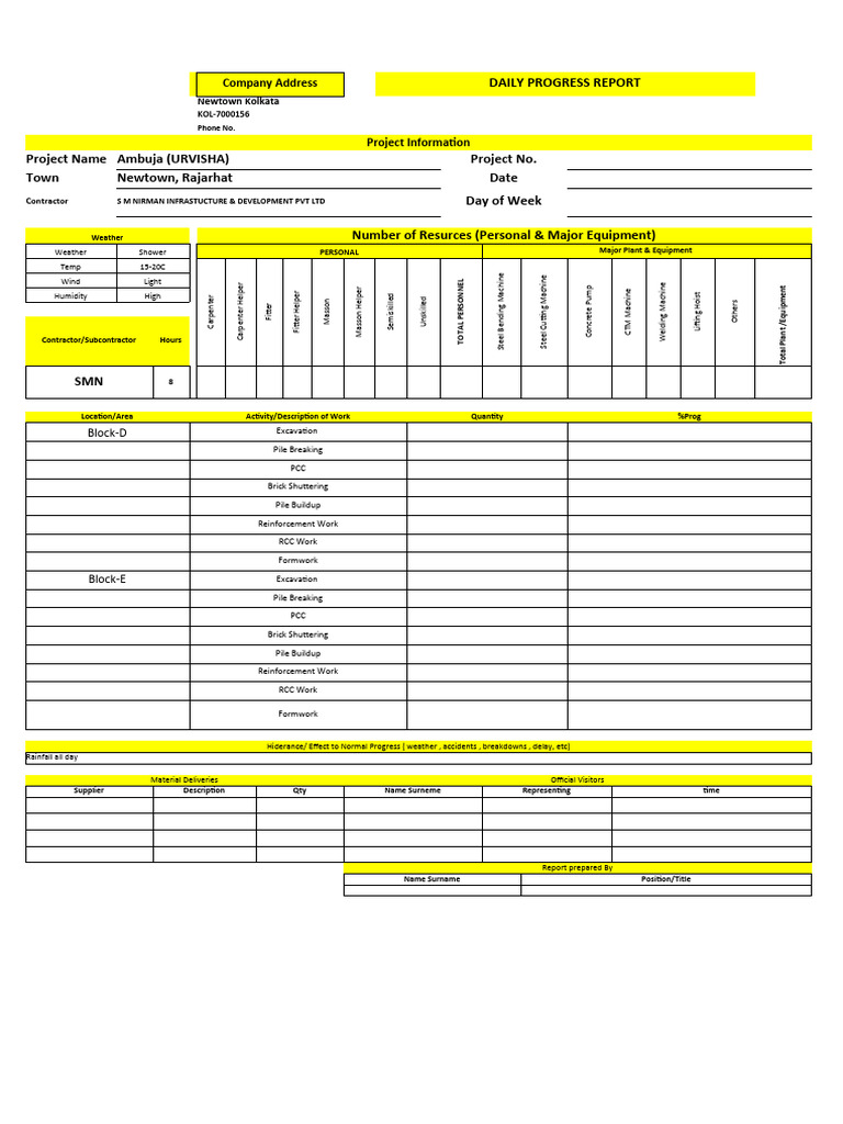 DPR | PDF | Materials | Building Engineering