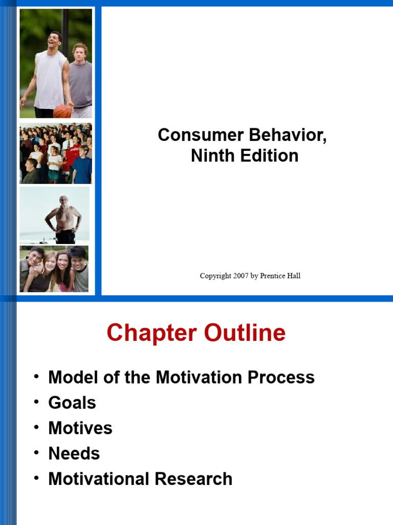 Consumer Motivation Pdf