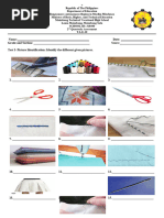 Hand-Sewing Crossword Puzzle | PDF | Sewing | Seam (Sewing)