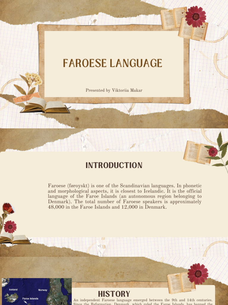 Faroese Language | PDF | Language Families | Languages Of Europe