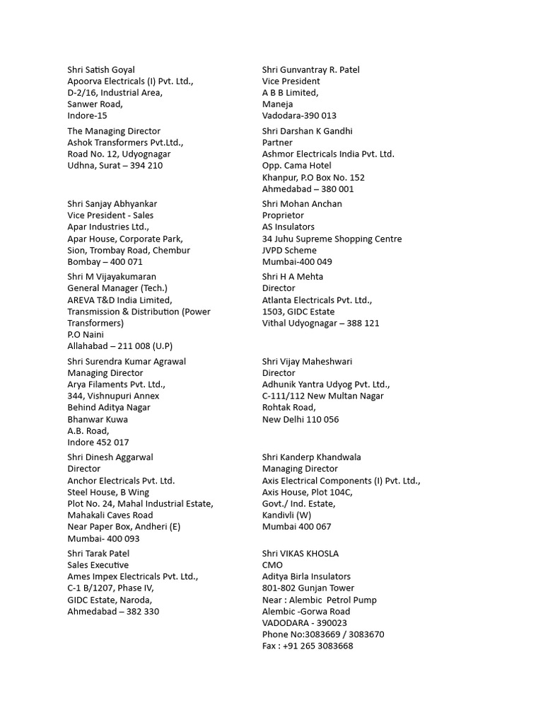 ERDA Members | Download Free PDF | Gujarat | Economy Of India