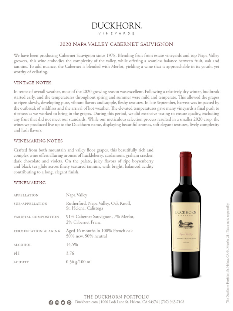 Duck Cabernet | PDF