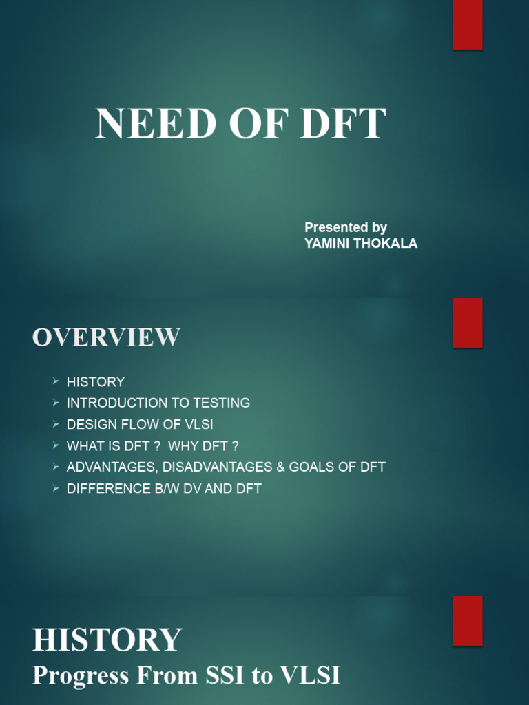 Need of DFT | PDF | Computers