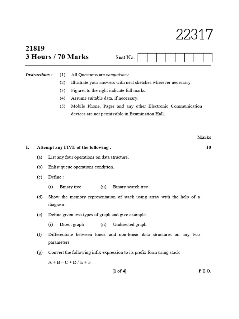 2019 Summer Question Paper (Msbte Study Resources) | PDF | Graph Theory ...
