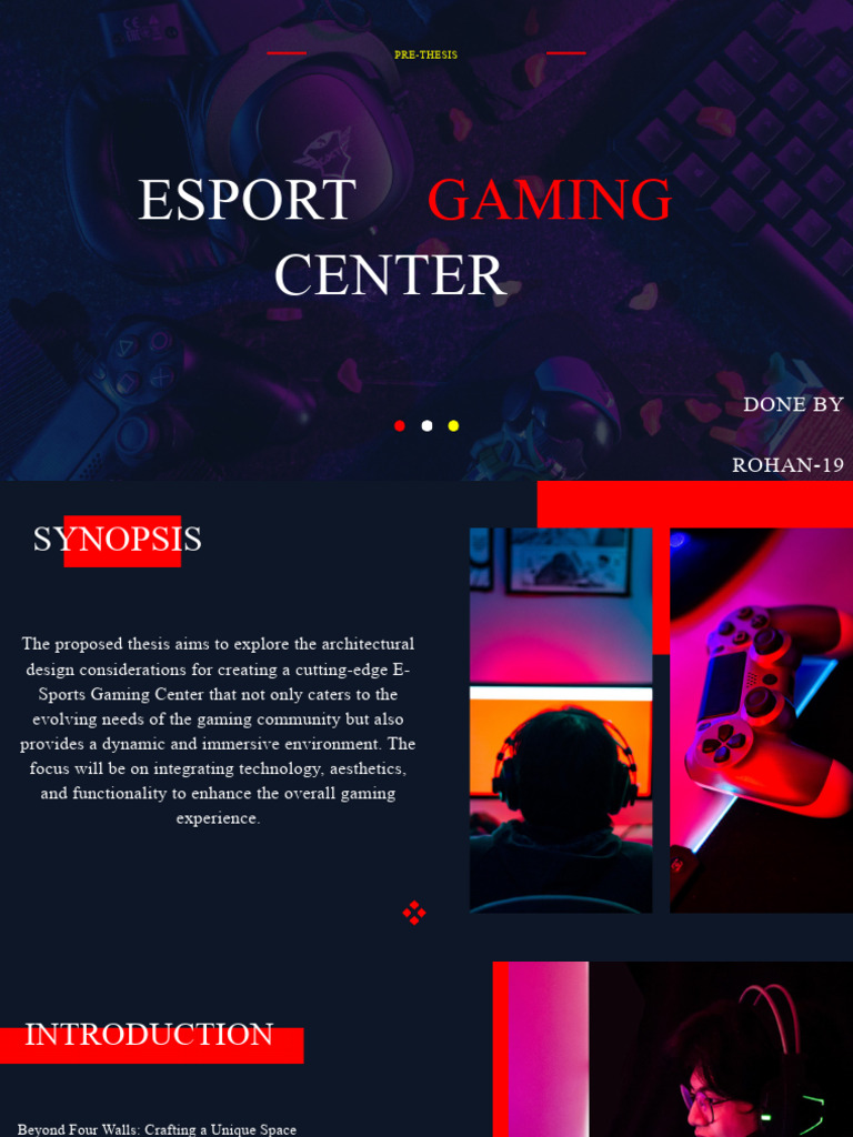 Designing an Esports Gaming Center | PDF