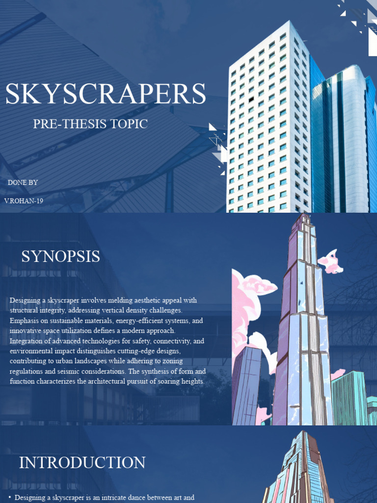 Skyscrapers | PDF | Sustainability | Engineering