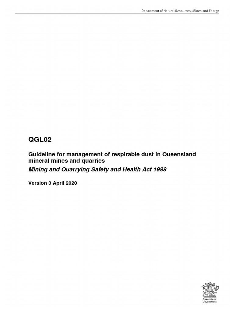 Guideline Mines Quarries | PDF