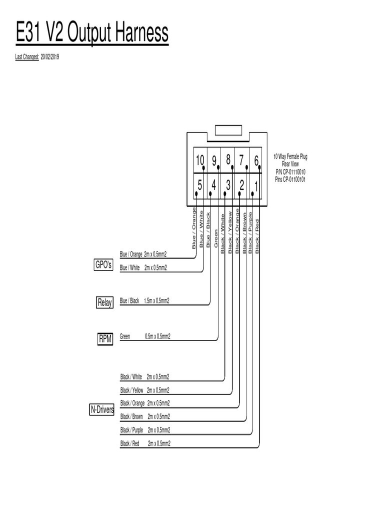 E31 V2 P2 Output Harness | Download Free PDF | Image Processing | Color