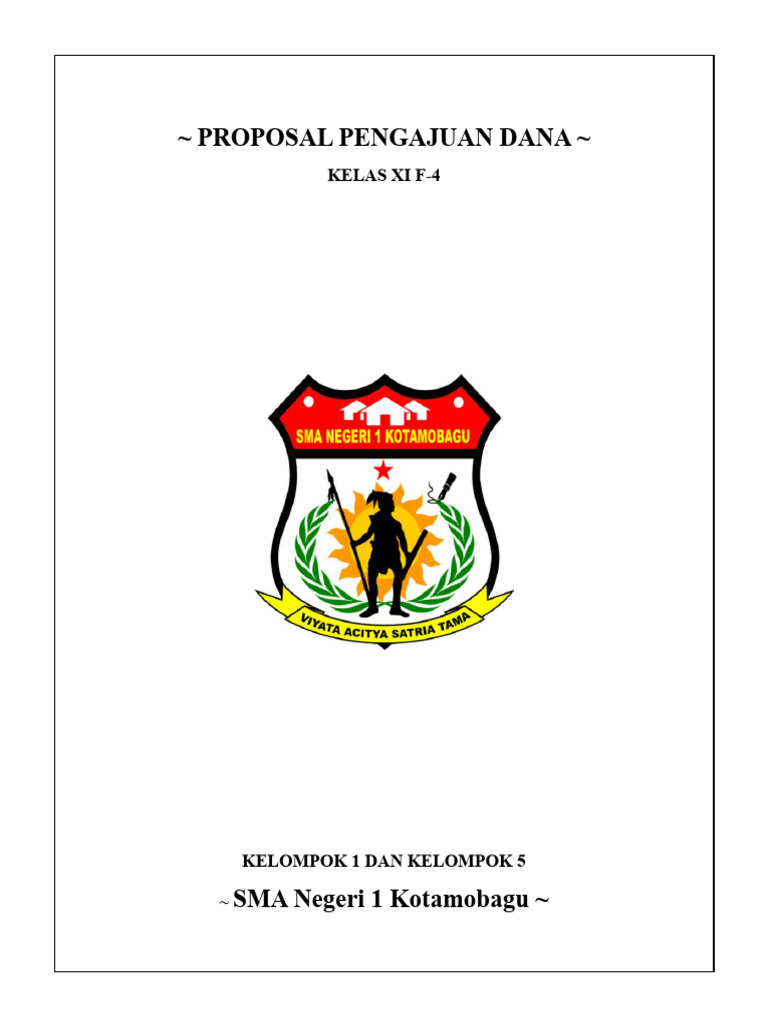 Proposal Pengajuan Dana | PDF