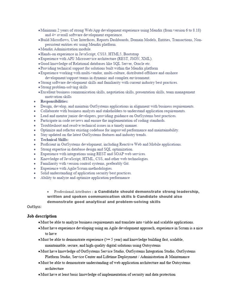 Mendix | PDF | Databases | Representational State Transfer